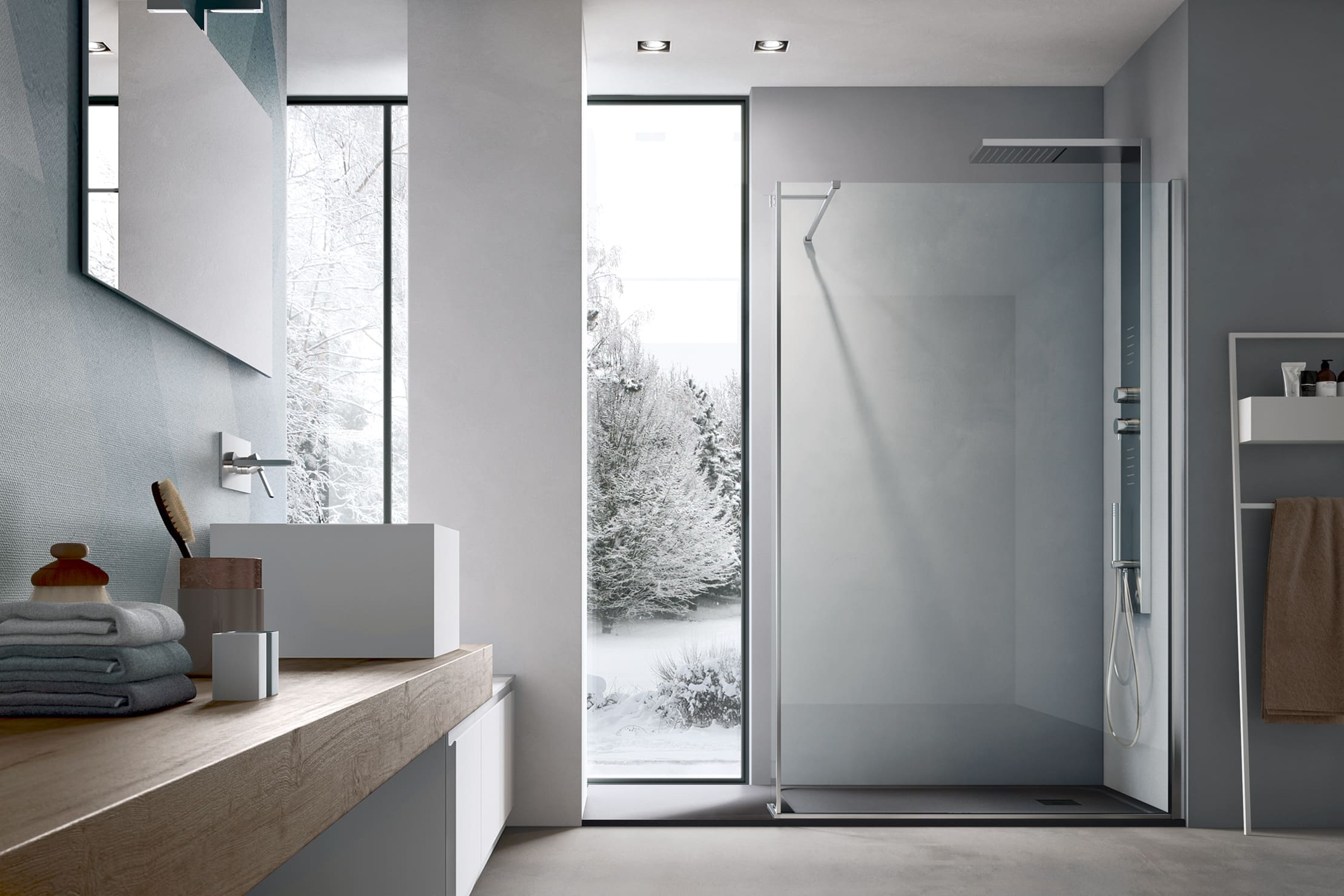 S6 Walk-in - Arcom bagno